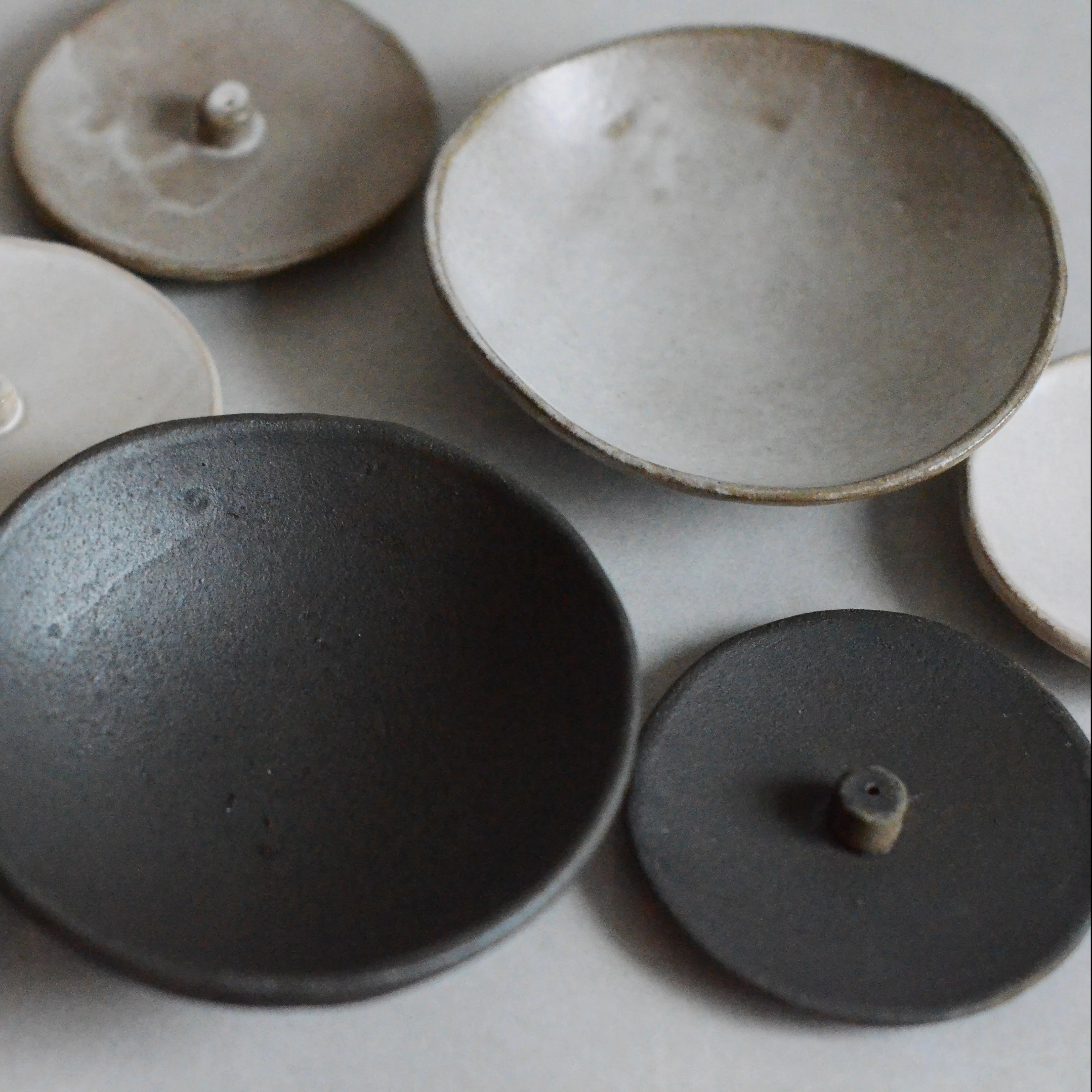 Sand Ceramic Incense Plate | Cedar and Myrrh