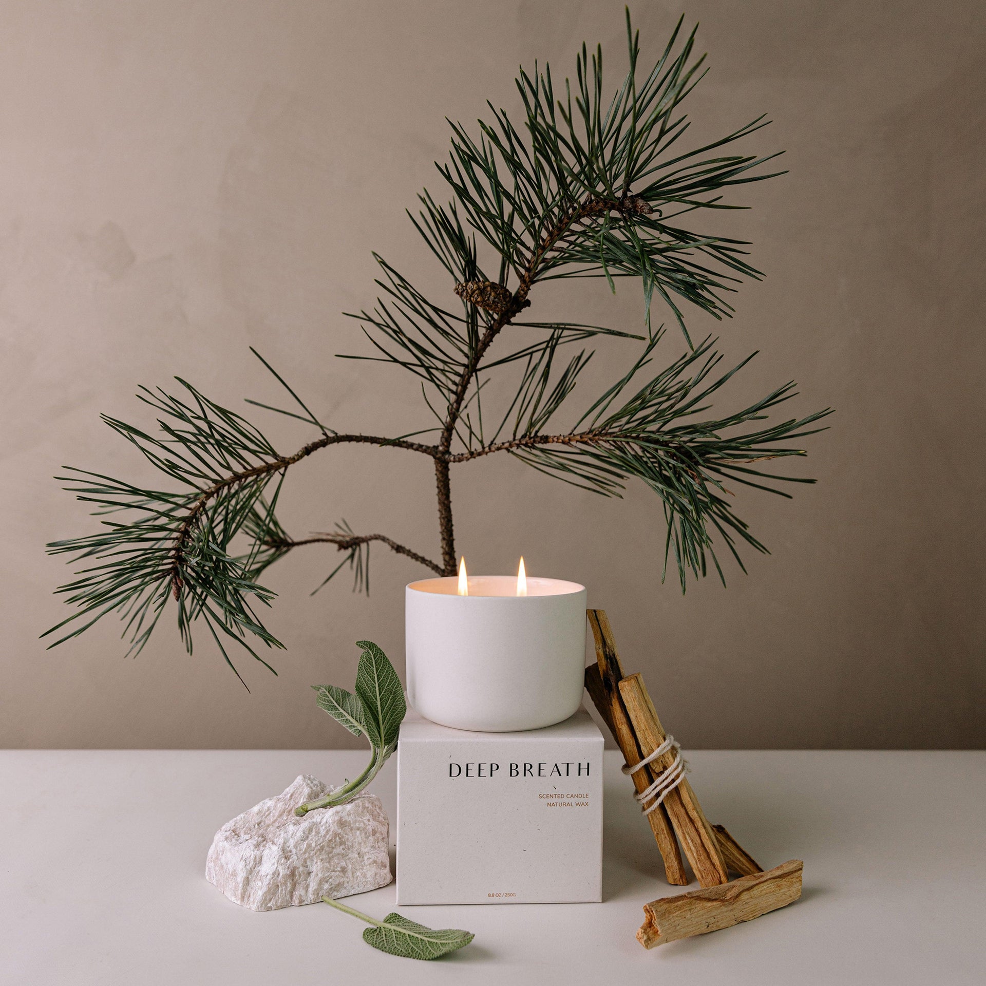 Deep Breath Wellness Candle | Cedar and Myrrh